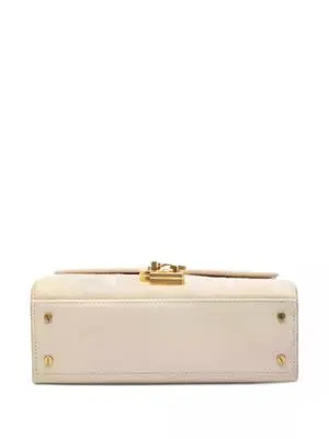 Saint Laurent Mini Cassandra Top Handle Bag - Neutrals