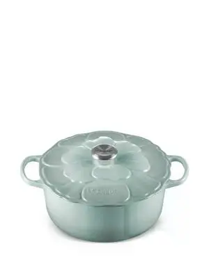 LE CREUSET Round Cast Iron Cocotte - Blue