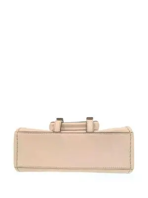 Chloé Mini Buffalo Leather Edith Day Satchel - Neutrals