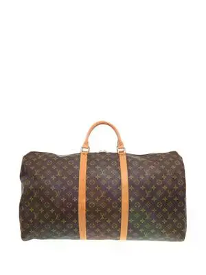 LOUIS VUITTON 1995 Monogram Keepall 60 Travel Bag