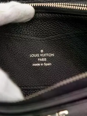 LOUIS VUITTON 2018 Leather Lockme Zippy Wallet Long Wallets