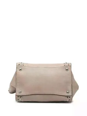 Prada Glace Calf Studded Twin Pocket Satchel