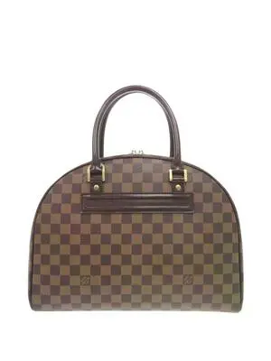 LOUIS VUITTON 2004 Damier Ebene Nolita Handbag
