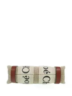 Chloé Nano Canvas Woody Satchel - Neutrals