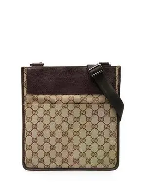 Gucci Gg Canvas Crossbody Bag - Neutrals