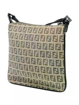 Fendi Zucchino Canvas Crossbody Bag
