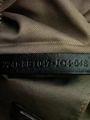 Fendi Zucchino Canvas Crossbody Bag