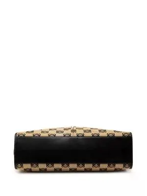 Loewe 2004 Anagram Canvas Repeat Tote Bag - Neutrals