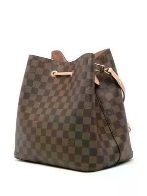 LOUIS VUITTON 2019 Damier Ebene Neonoe Mm Bucket Bag - Brown