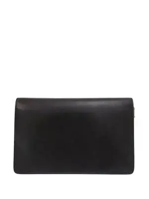 Givenchy Leather Pandora Star Wallet On Chain - Black