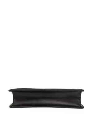 Givenchy Leather Pandora Star Wallet On Chain - Black