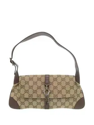 Gucci Gg Canvas Jackie O Flap Shoulder Bag