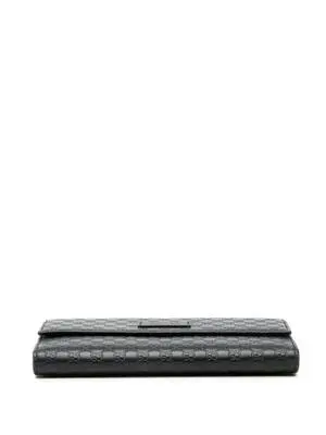 Gucci 2000-2015 Microguccissima Wallet Long Wallets