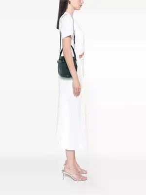 Celine Leather Nano Big Bucket Bag - Green