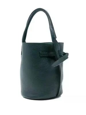 Celine Leather Nano Big Bucket Bag - Green