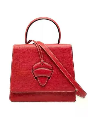 Loewe Barcelona Top Handle Satchel - Red