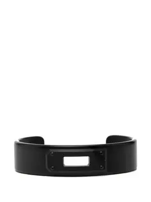 Hermès 2010-2018 Aluminum So Kelly Bracelet T5 Costume - Black