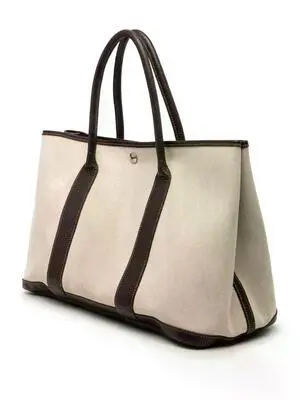 Hermès 2010 Toile And Negonda Garden Party 36 Tote Bag - Brown