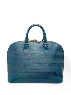 LOUIS VUITTON 1997 Epi Alma Pm Handbag - Blue