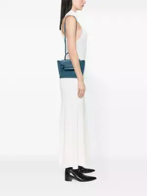Celine 2017 Micro Grained Calfskin Belt Bag - Blue