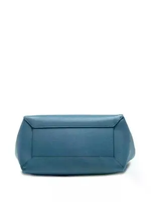 Celine 2017 Micro Grained Calfskin Belt Bag - Blue