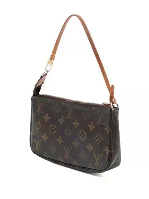 LOUIS VUITTON 2011 Monogram Pochette Accessoires - Brown