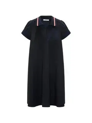 Dorothee Schumacher V-neck Dress - Blue