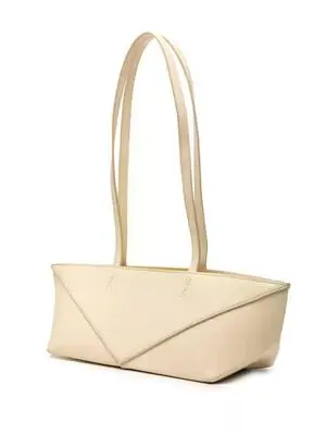 Loewe 2023 Calfskin Cropped Puzzle Fold Shoulder Bag