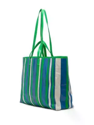 Balenciaga Lambskin Chatelet Carry All Tote Xl - Green