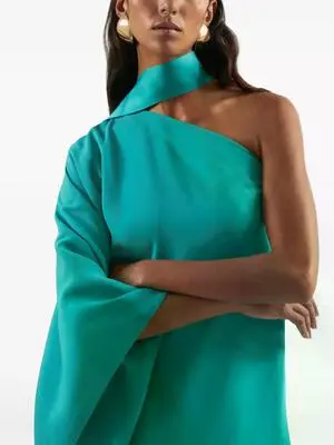 TALLER MARMO Paloma One-shoulder Maxi Dress - Blue