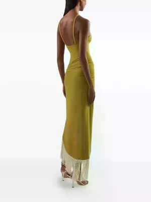 TALLER MARMO Hera Artisana Fringed Swimsuit