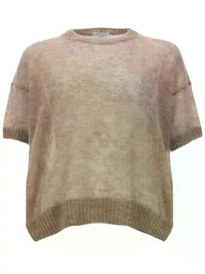 Brunello Cucinelli Short-sleeve Sweater