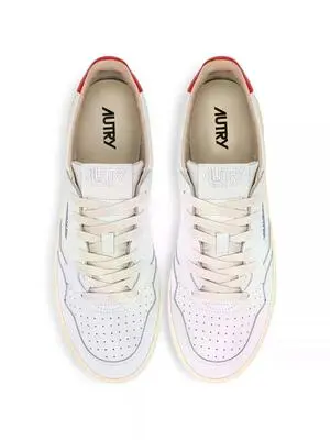 AUTRY Medalist Leather Sneakers - White