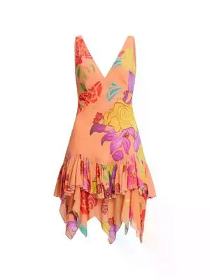Donde Esteban V Neck Dresses
