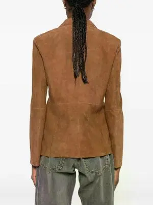 THE JACKIE LEATHERS Beatriz Suede Jacket