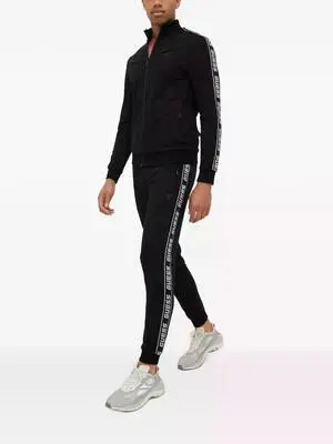Guess Zip Jacket With Logo Trim
