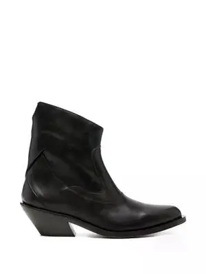 NULLUS Leather Cowboy Boots