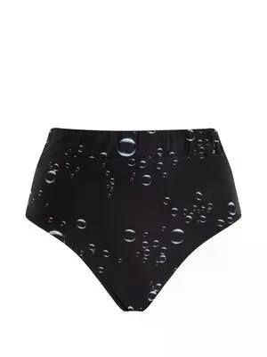 Vilebrequin High-waisted Bikini Bottom - Black