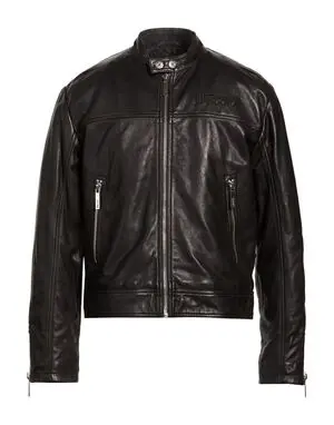 Just Cavalli Lambskin Biker Jacket