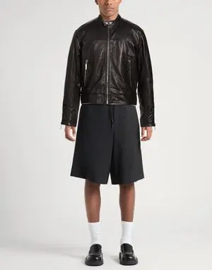 Just Cavalli Lambskin Biker Jacket