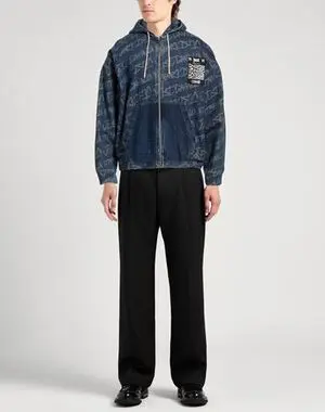Just Cavalli Denim Logo-print Outerwear