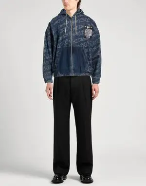 Just Cavalli Denim Logo-print Outerwear