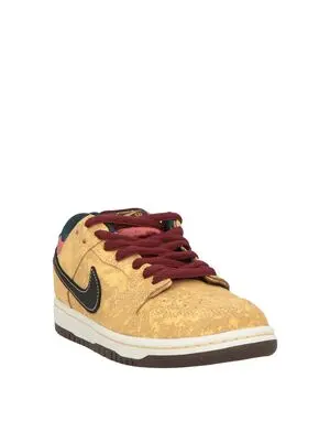 Nike Leather And Textile Sneakers - Yellow