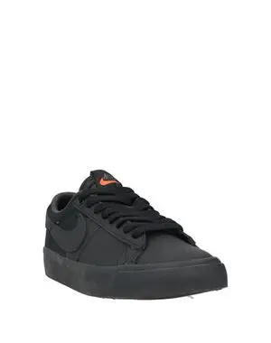 Nike Leather And Textile Sneakers - Black