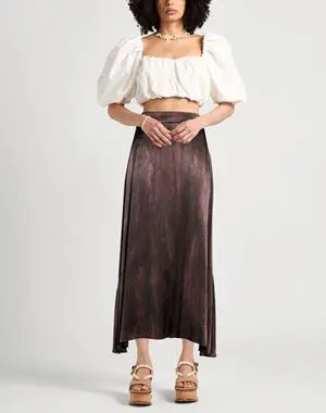 MANILA GRACE Maxi Slip Skirt