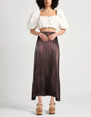MANILA GRACE Maxi Slip Skirt