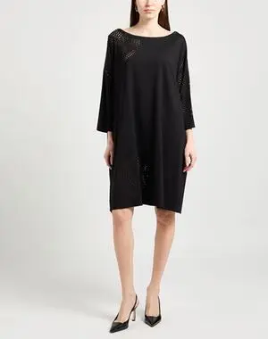 Liviana Conti Cutout Boatneck Dress