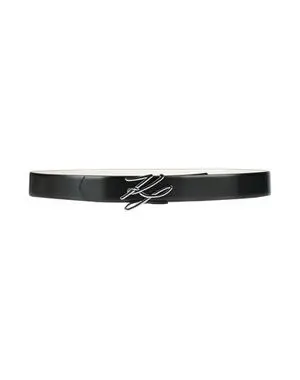 Karl Lagerfeld Logo Belts For Women