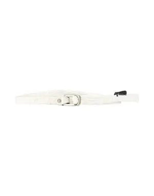 Masnada Belt Size Linen, Viscose, Elastane - White
