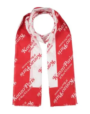 Kenzo Scarf Cotton - White